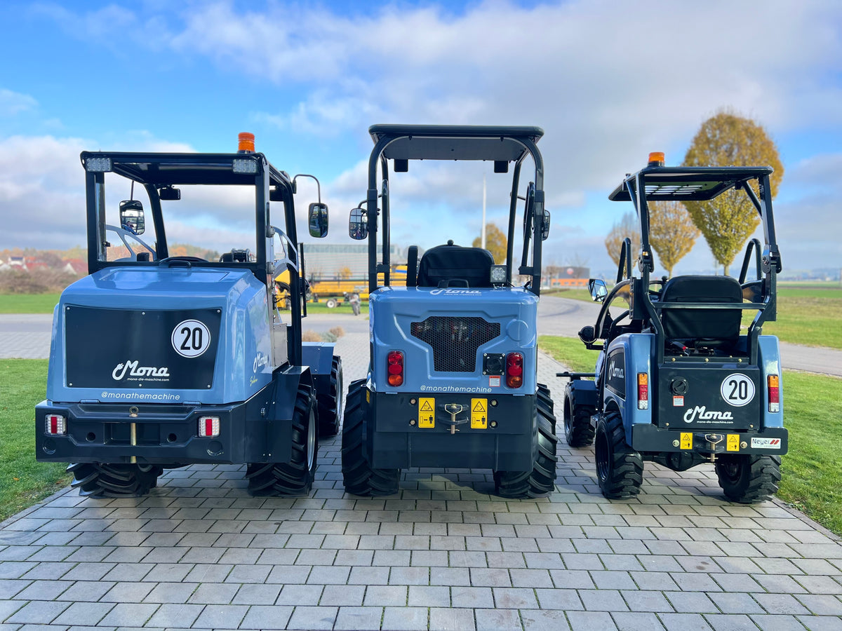 MONA wheel loaders with lithium-ion technology – MONA Motors GmbH